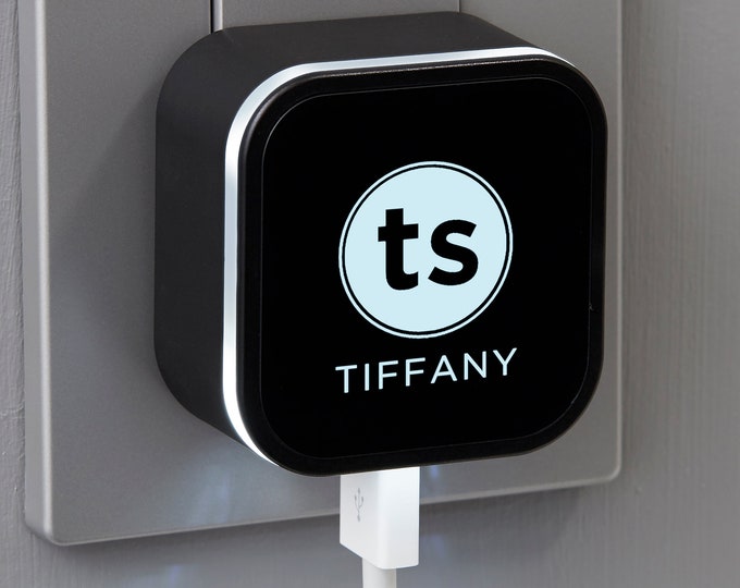 Custom Charging Block Decal, Charger Wrap, Wall Plug USB Sticker ...