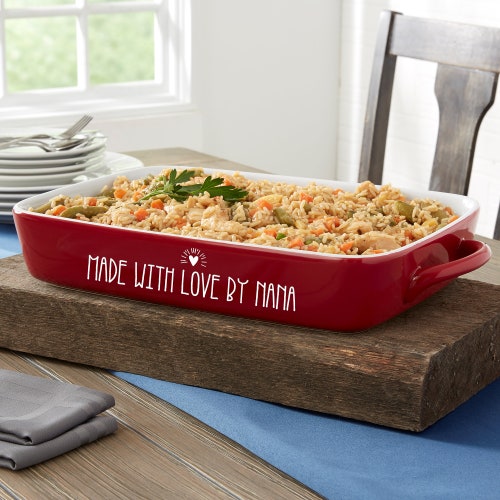 Personalized Etched Baking Dish - Etsy