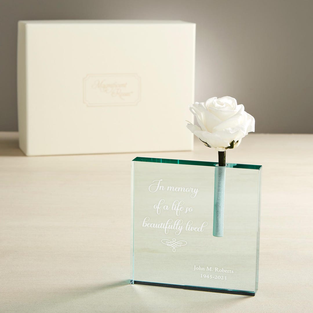 Magnificent Roses Personalized Sentiments for Remembrance, Sympathy ...