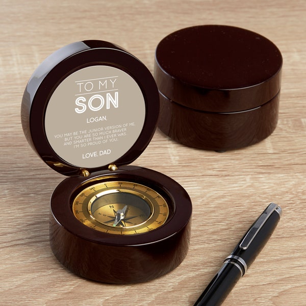 Personalized Compass - Etsy