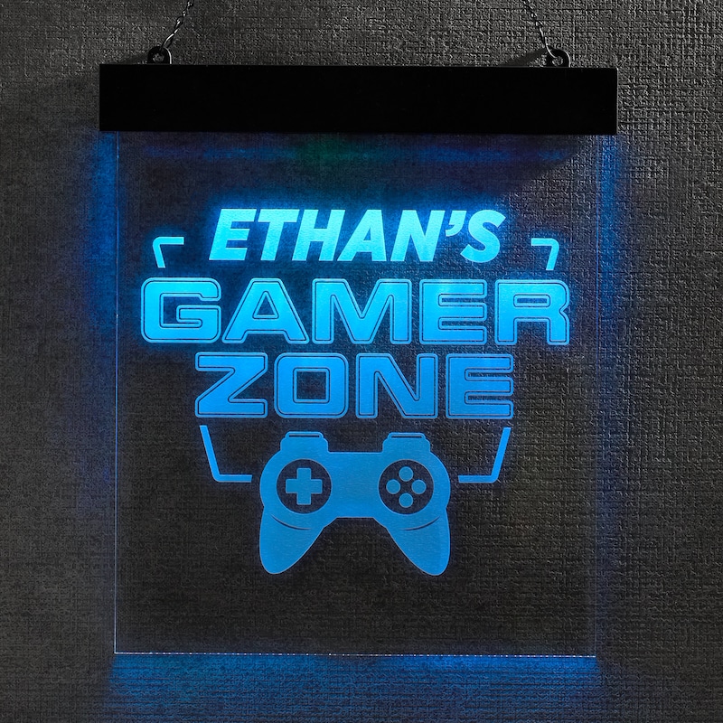 Gamer Led Sign - Etsy