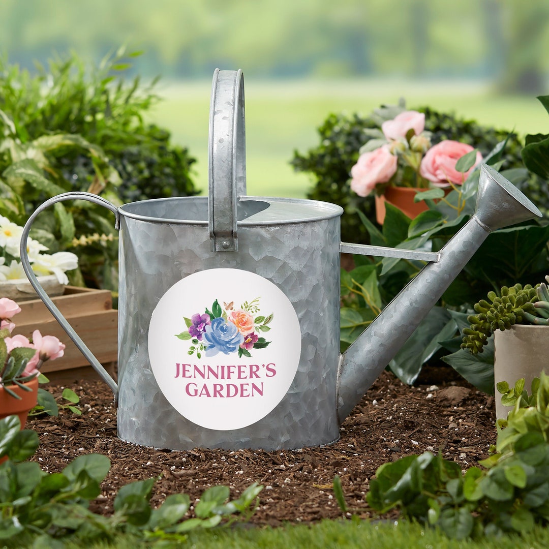 Personalized Garden Watering Can | Custom Flower Can Gift | Gardening ...