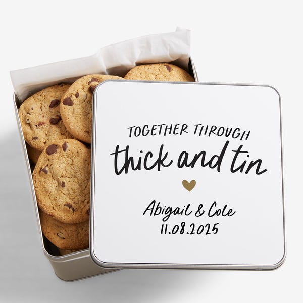 Personalized Cookie Tin - Etsy