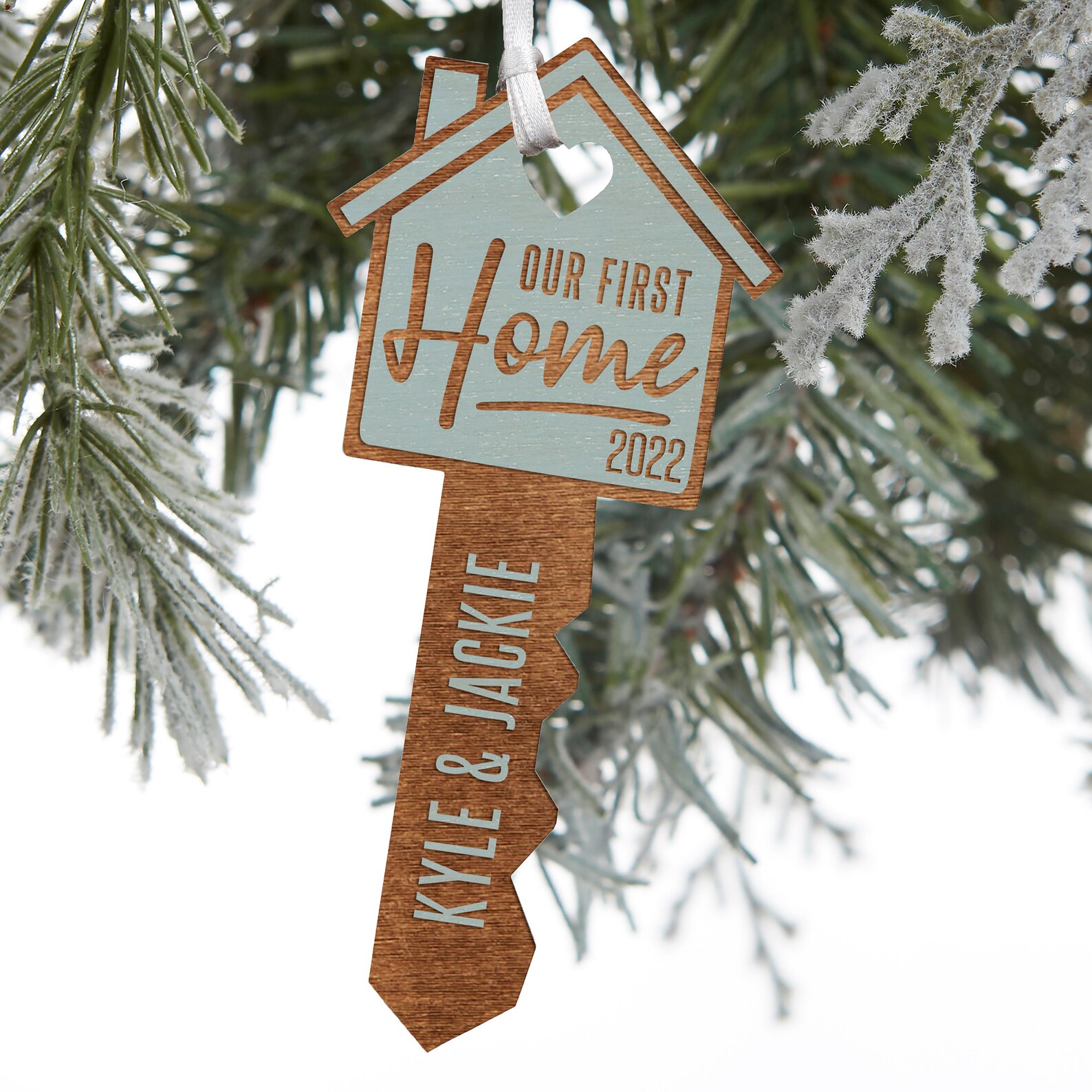 Our New Home Key Personalized Wood Ornament Gifts for - Etsy