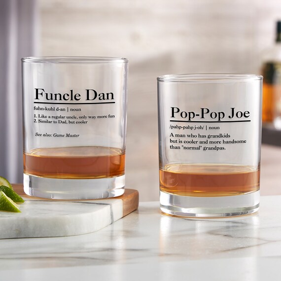 The Meaning of Him Personalized Whiskey Glass funny Gifts for Him Father s Day Gifts Gifts for Husband