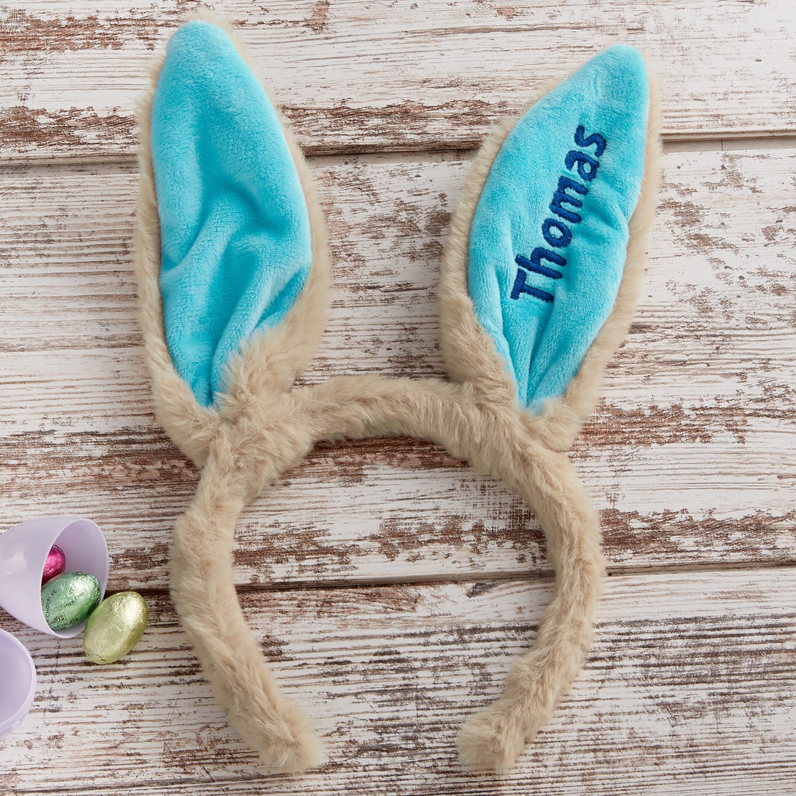 Embroidered Easter Bunny Ear Headband Easter Headband Easter | Etsy