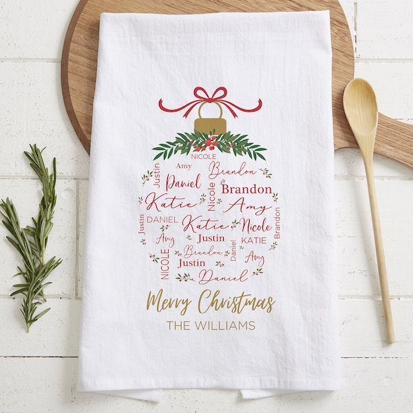 Christmas Tea Towel - Etsy