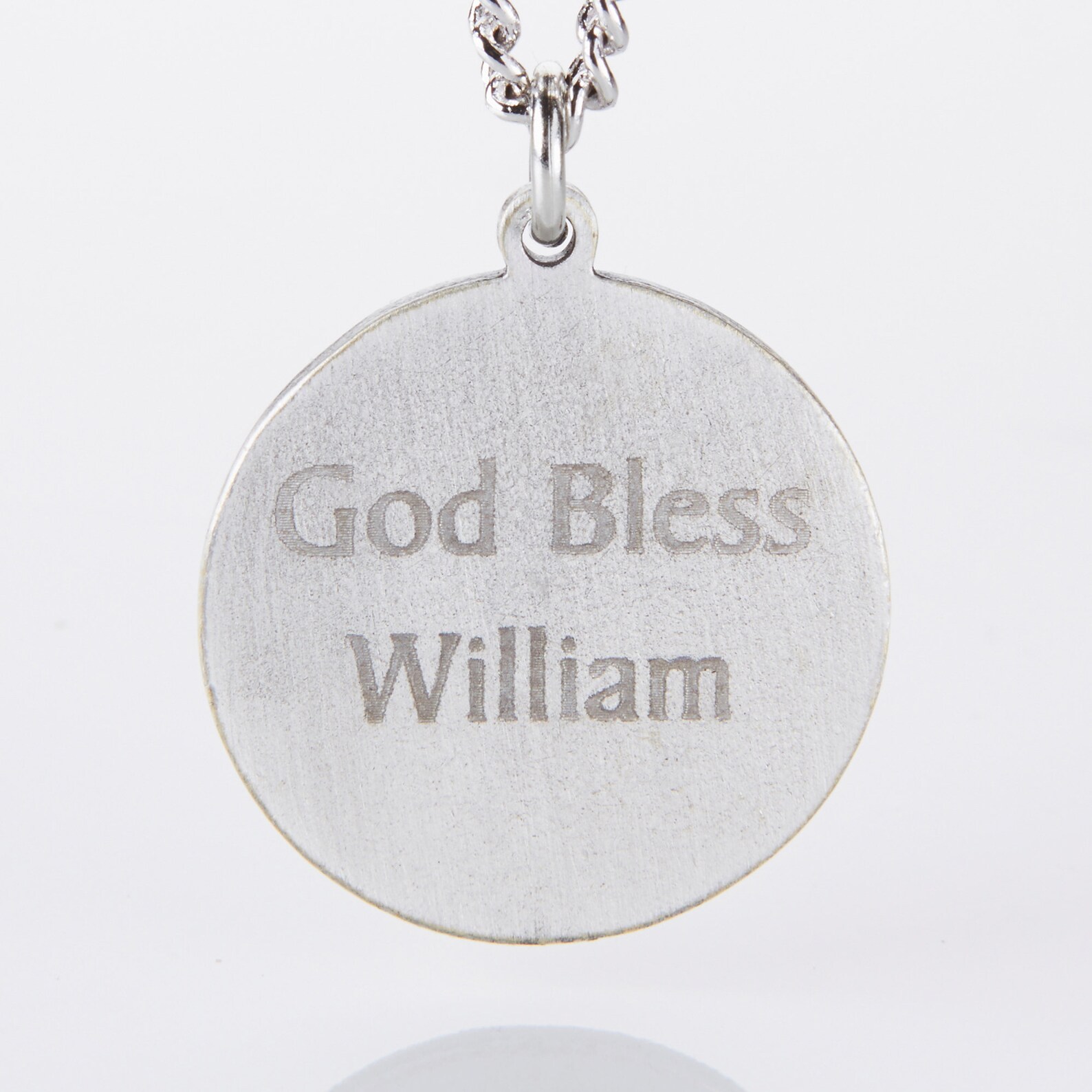 St. Christopher Men's Engraved Pendant, Religious Gifts, Spiritual ...