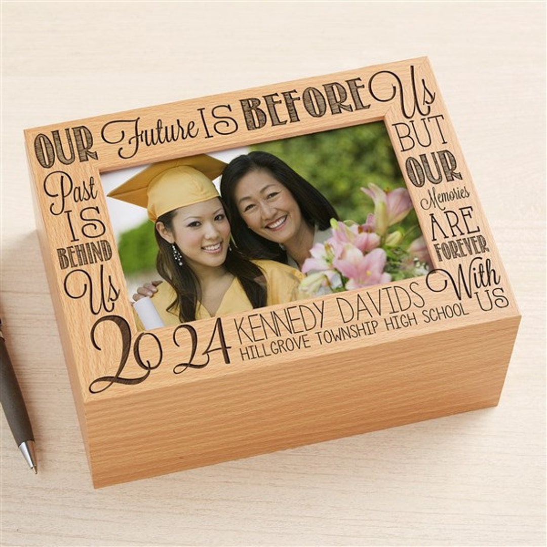 Graduation Memories Personalized Photo Keepsake Box, Gifts for Her ...