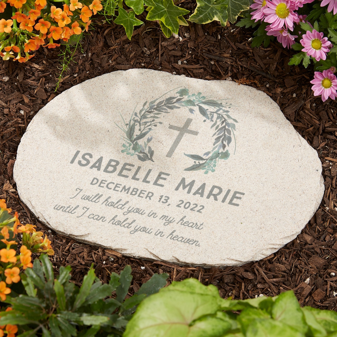 Loving Child Memorial Personalized Garden Stone, Personalized Memorial ...