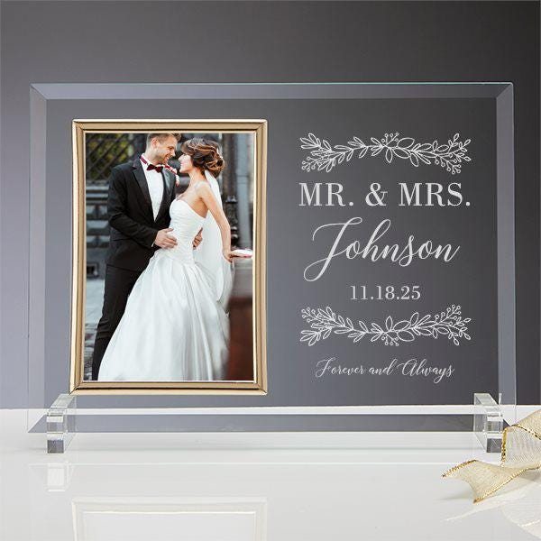 Personalized Wedding Frame – Custom Picture Frame for Wedding Decor ...