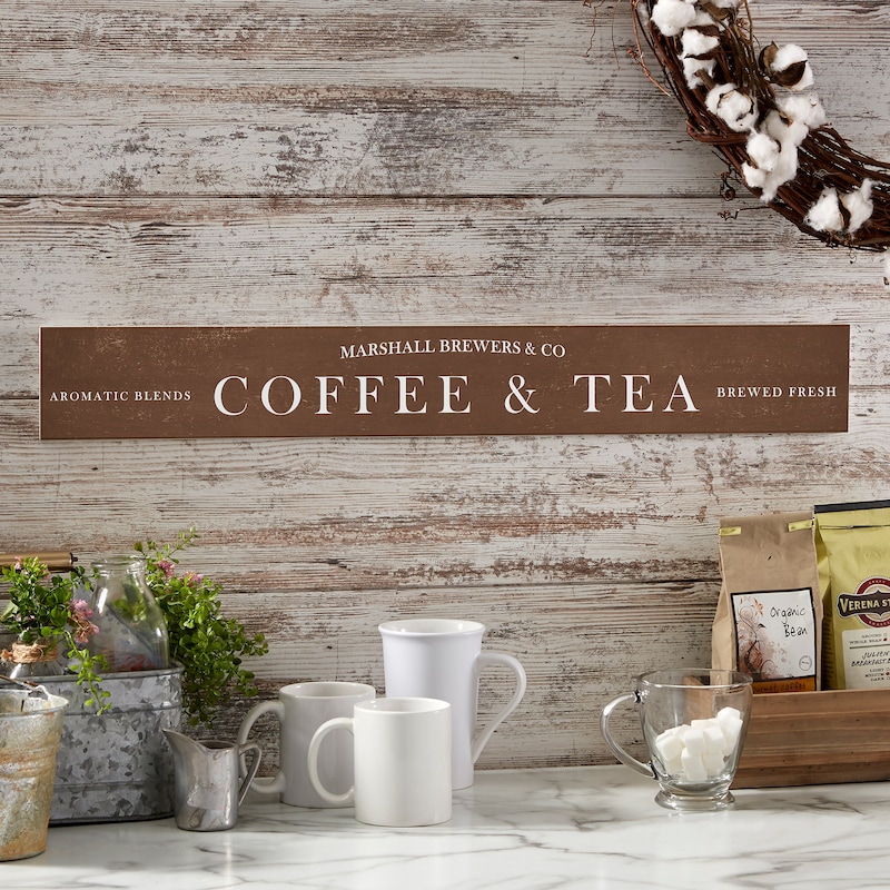 Wooden Coffee Sign - Etsy