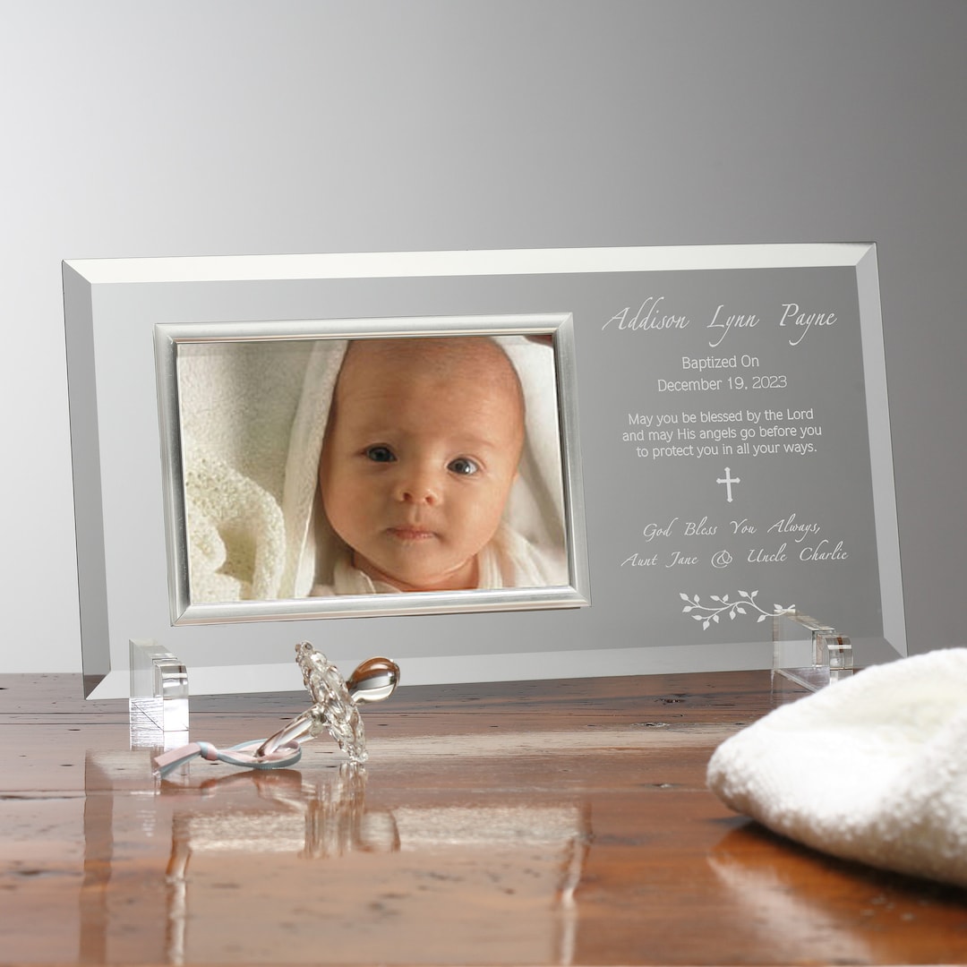 Christening Day Personalized Frame, Personalized Christening Gifts ...