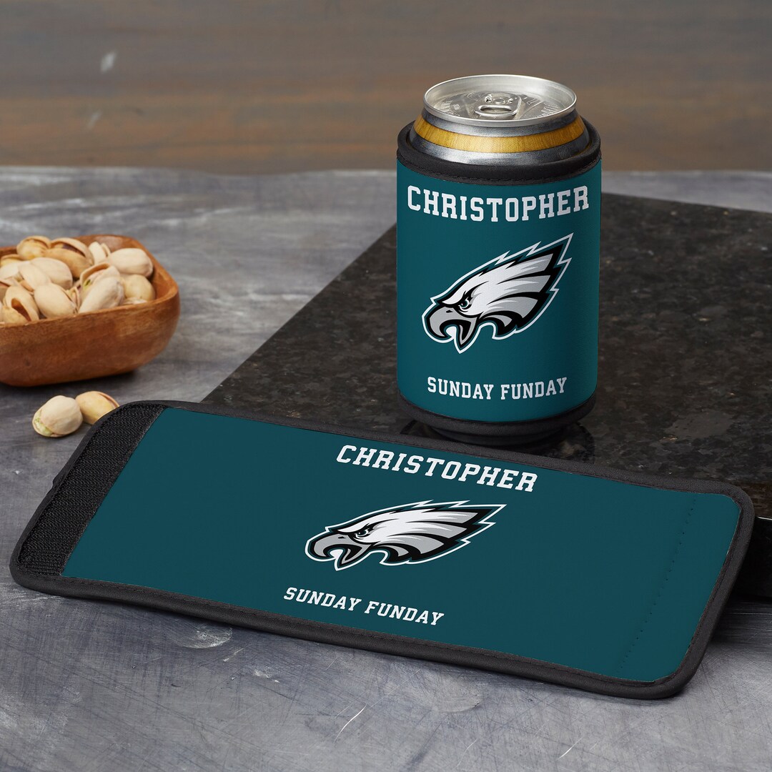 NFL Philadelphia Eagles Personalized Can & Bottle Wrap, Sport Gifts ...