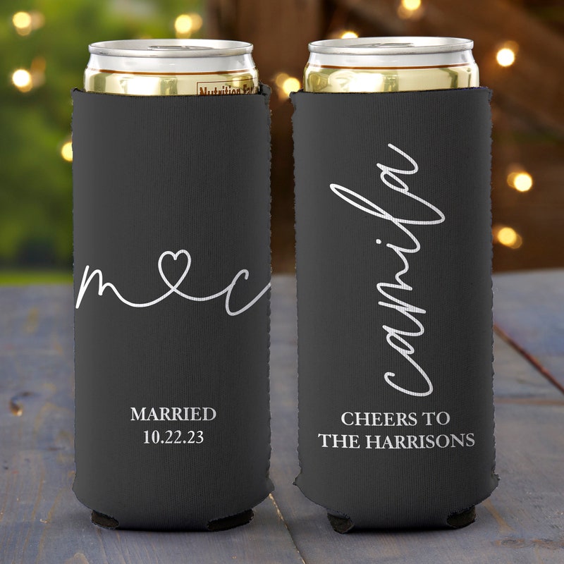 Wedding Coozies - Etsy