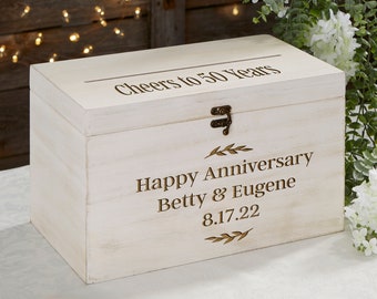 Anniversary Card Box - Etsy