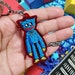 Cute Huggy Wuggy Keychain, Poppy Playtime Inspired Acrylic Keychain ...