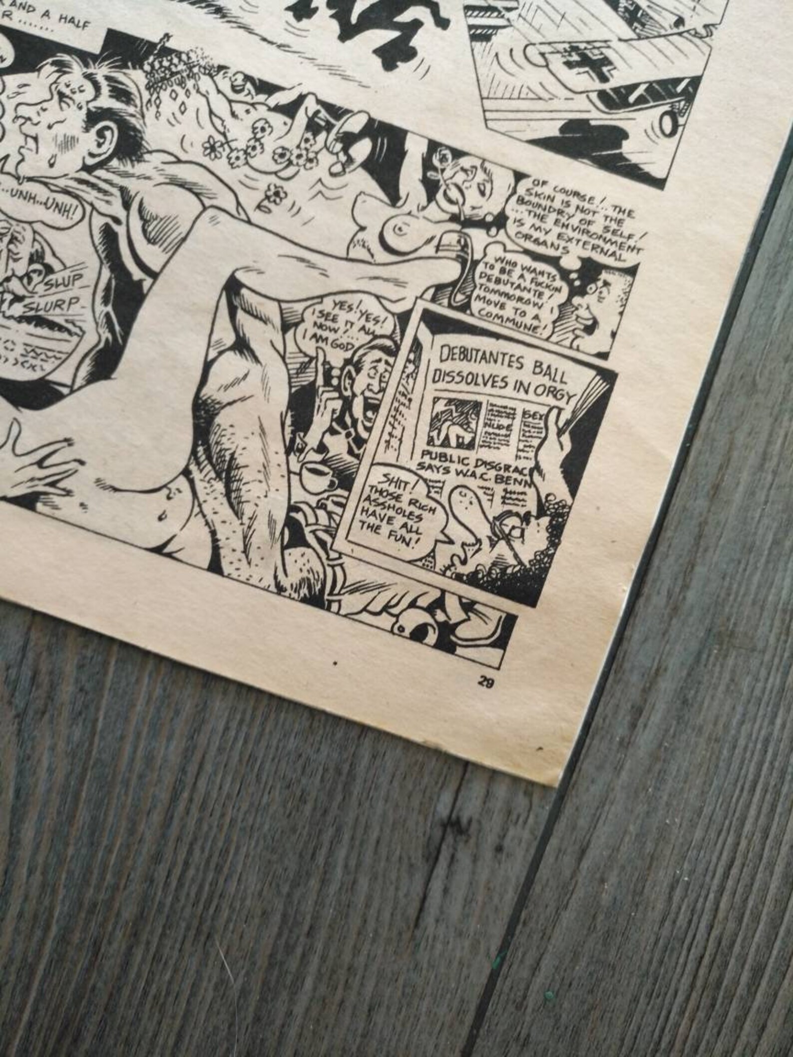 Original Harold Head 1 cómic de gran tamaño 1973 10.5x14 - Etsy España