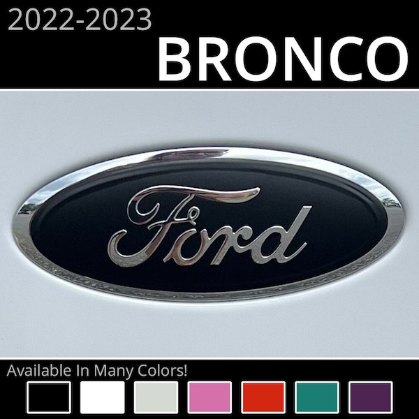 Ford Bronco Rear Emblem - Etsy
