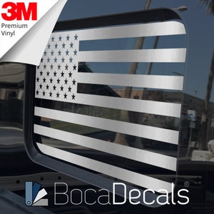 2022-2025 Ford Maverick Rear Middle Window American Flag Decal - Precut ...