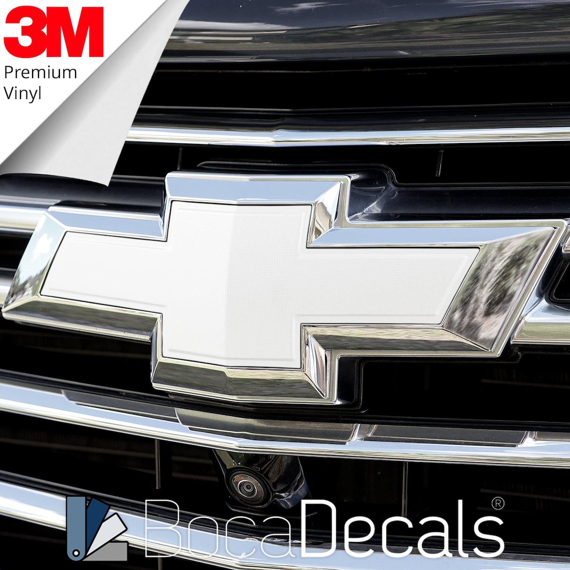 Bocadecals Emblem Overlay Insert Decals for 2018-2023 Chevy Traverse ...
