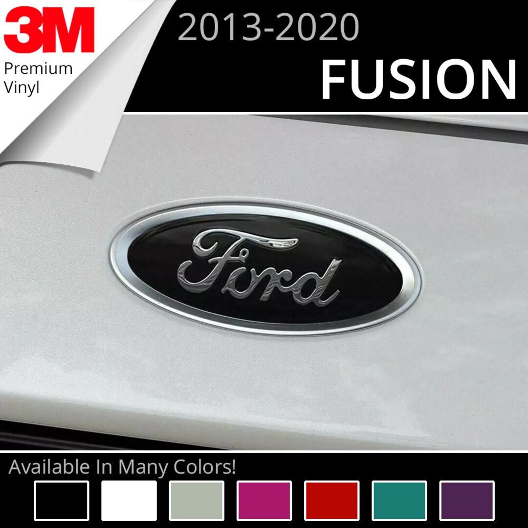 2013-2020 Ford Fusion Emblem Insert Overlay Decals (set of 2) - Etsy
