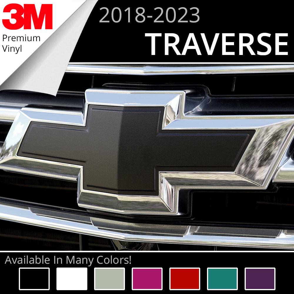 Bocadecals Emblem Overlay Insert Decals for 2018-2023 Chevy Traverse ...