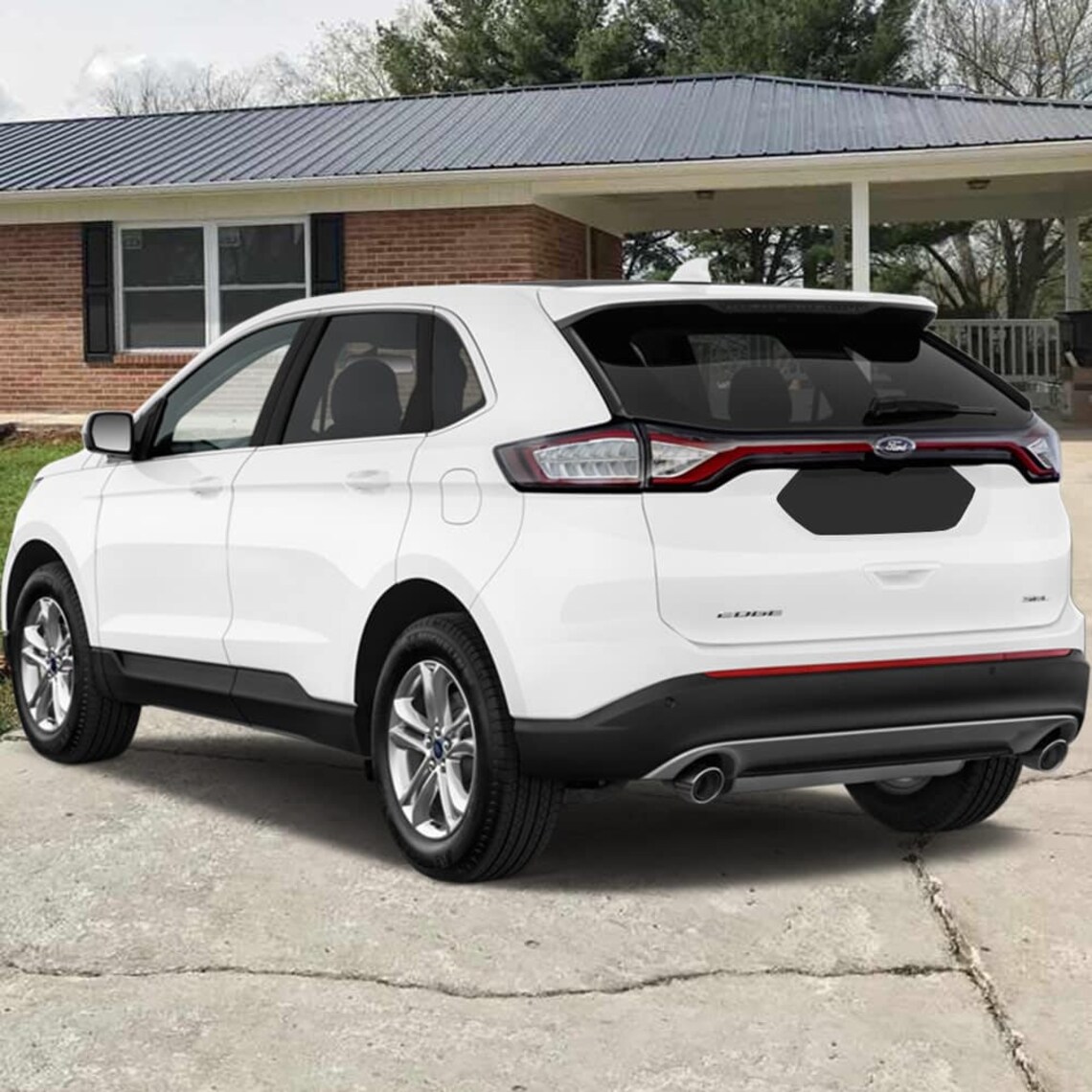 2015-2018 Ford Edge Rear Decklid Blackout Panel - Etsy