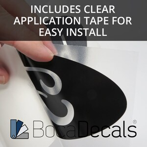 2015-2018 Ford Edge Emblem Overlay Insert Decals (set of 2) 2016 2017 ...