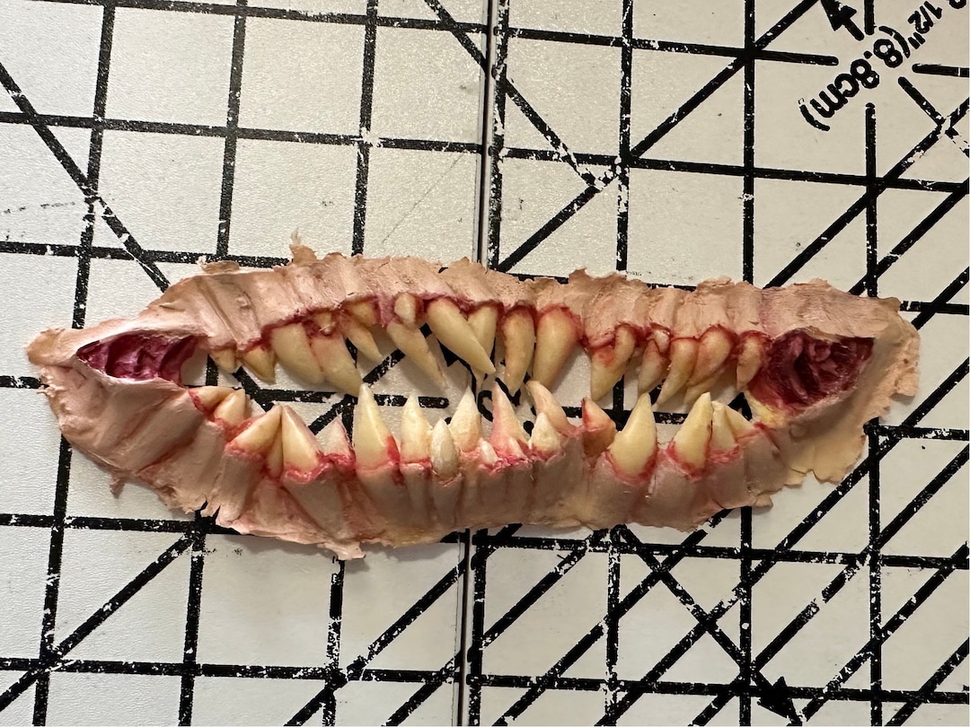 Full Mouth Mileena Baraka Cosplay Prosthetic Mk11 Mortal Kombat Costume ...