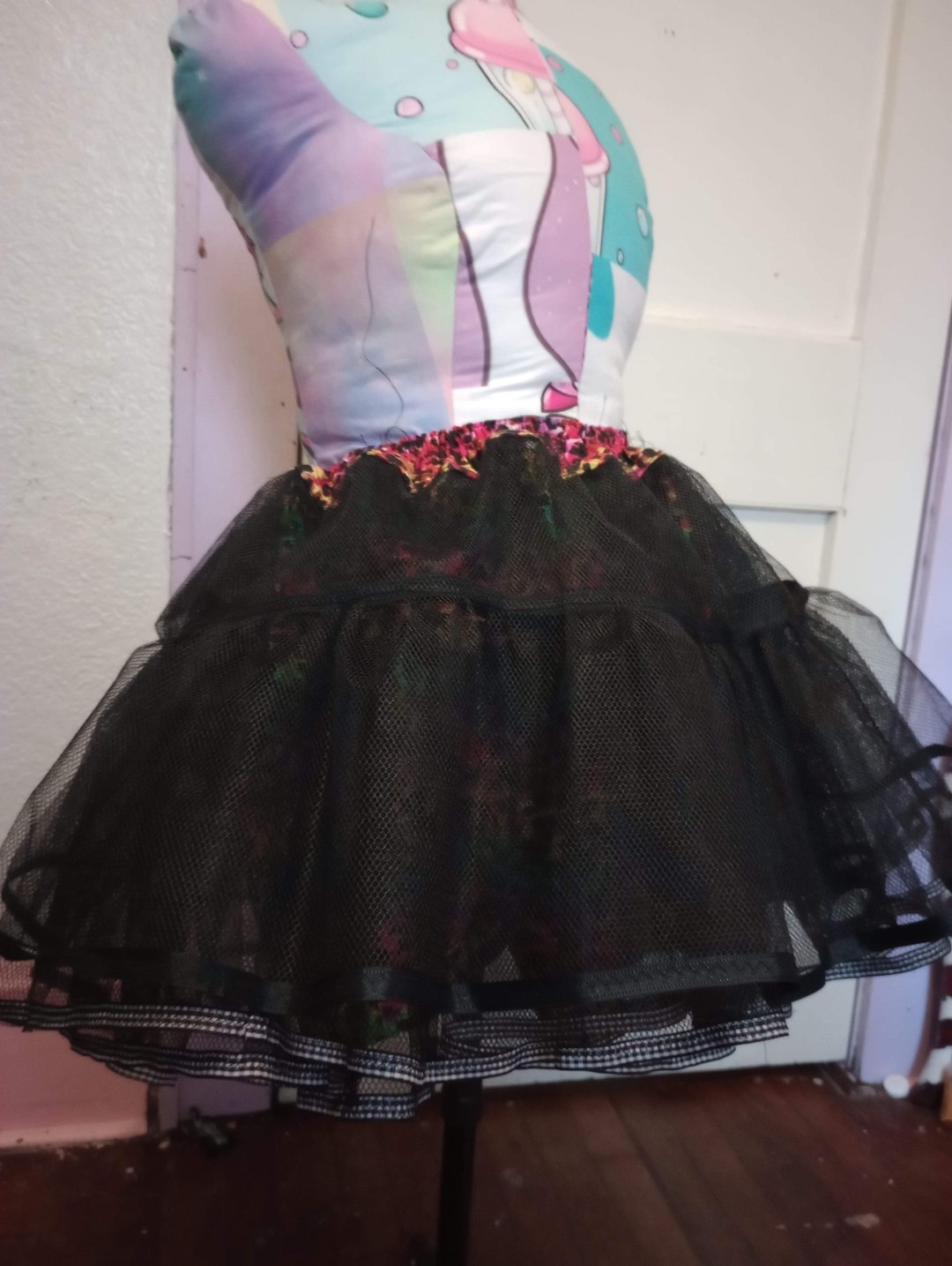 Customizable Cupcake Petticoat Above Knee Length Custom Sizes Available ...