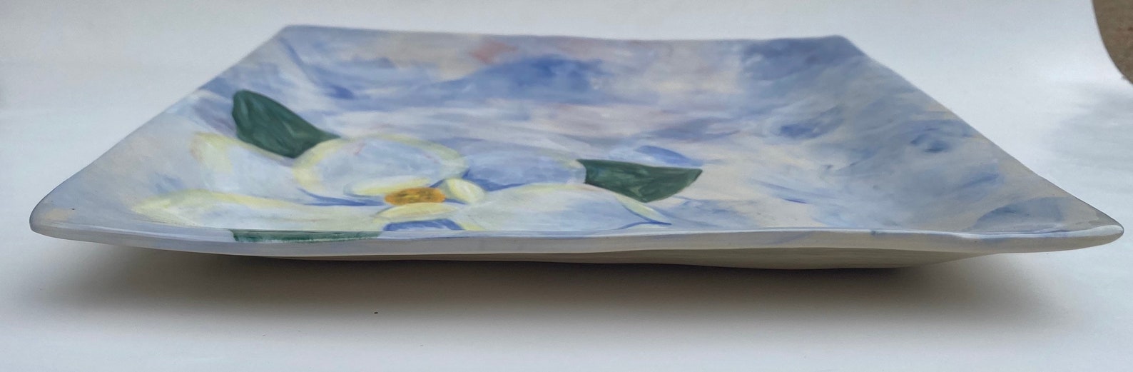 Magnolia Plate - Etsy