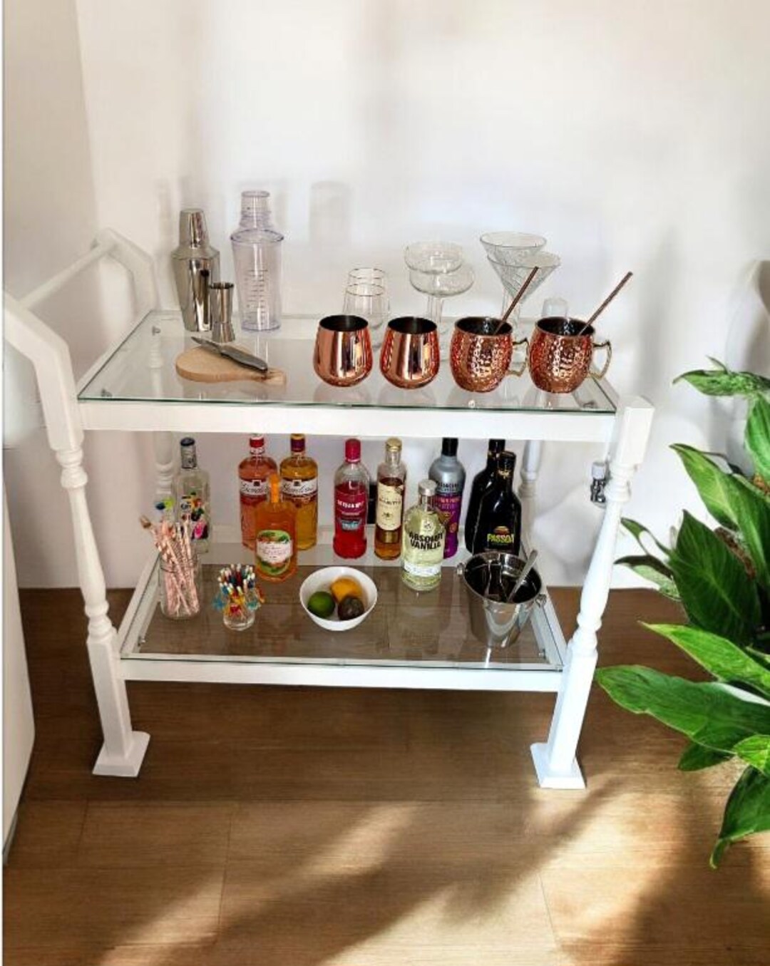 Bar Cart. Mobile Cart. Gin Cart. Prosecco Cart. Party Cart - Etsy