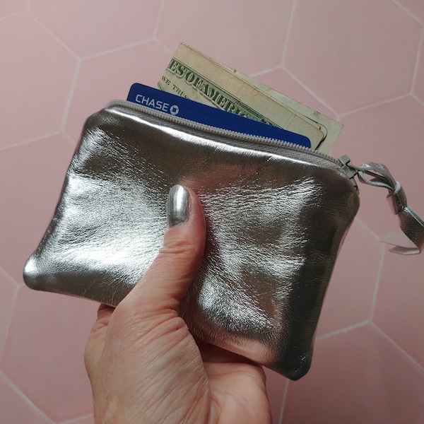 Silver Coin Purse - Etsy