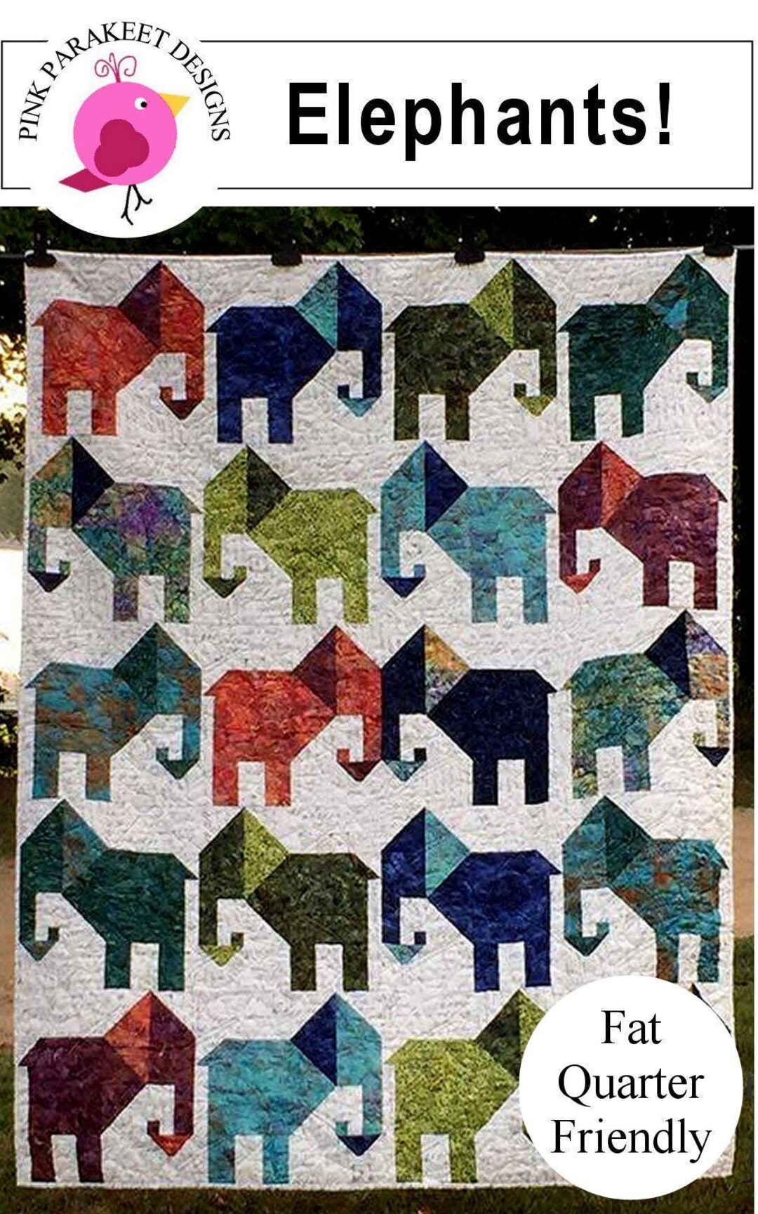 Elephants (paper Pattern) - Etsy