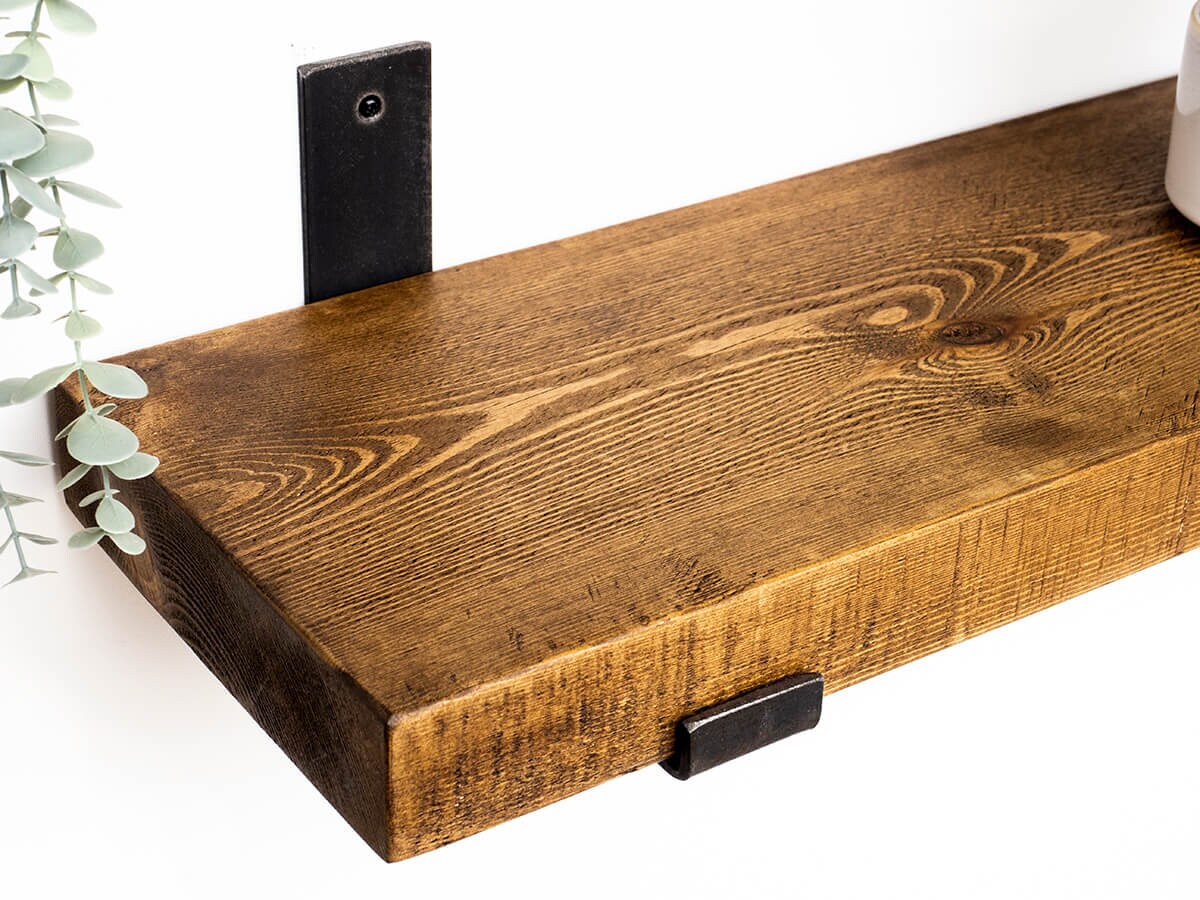 Rustic Shelves Handcrafted Eco-friendly Made From Solid - Etsy UK