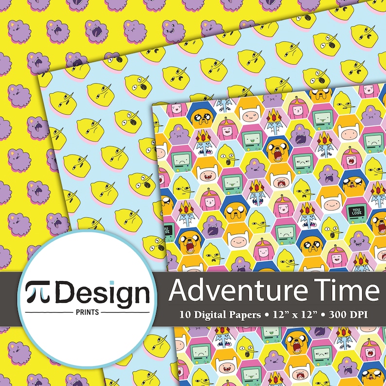 12"x12" Adventure Boy & Dog Digital Paper 10 Pack | Digital Download ...