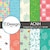 Video Game 8.5"x11" Digital Scrapbook Paper Pack Set of 10 | Video Game ...
