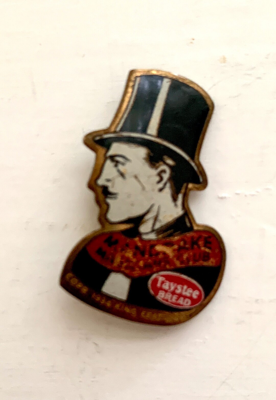 Antique 1934 Mandrake Magicians Club Taystee Bread Pinback - Etsy