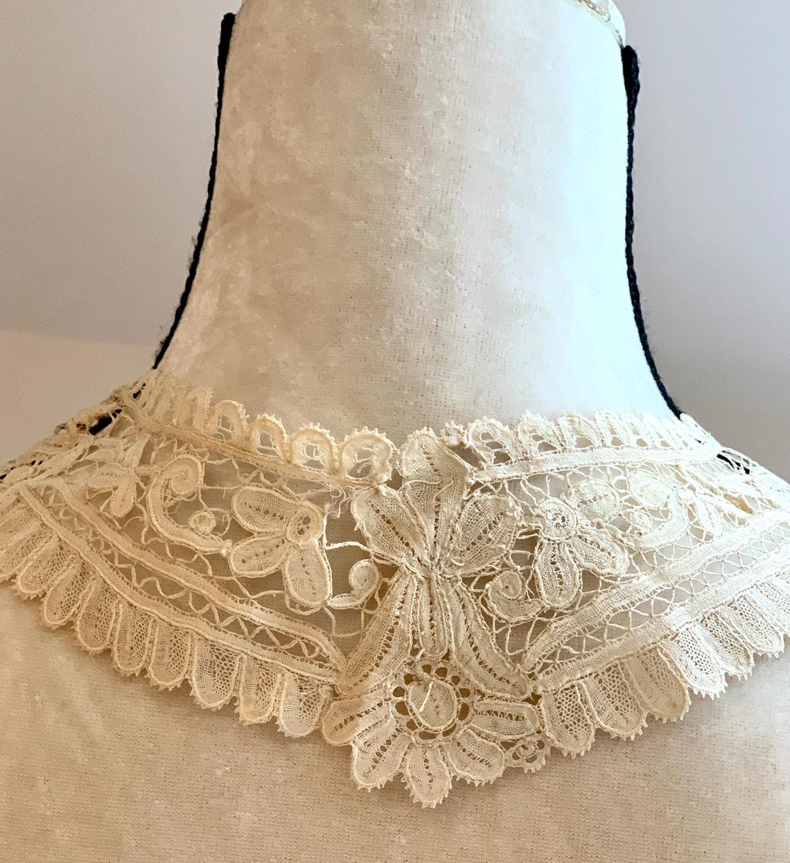 Antique Victorian Rare Duchesse Wedding Lace Trousseau Fichu Collar - Etsy