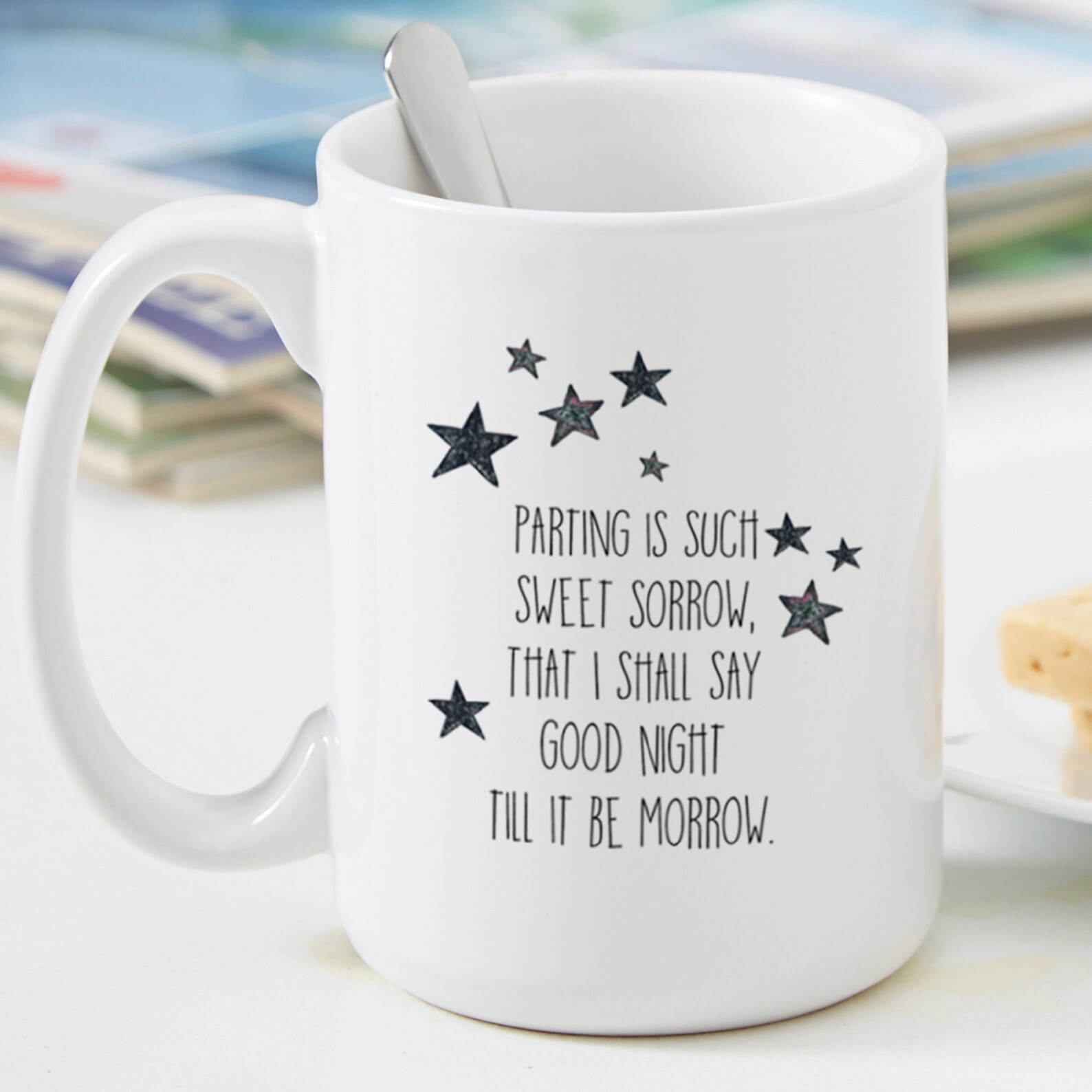 Romeo and Juliet Mug Shakespeare Quote Coffee Mug Romantic - Etsy