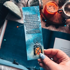 A Christmas Carol Printable Bookmarks, Charles Dickens Literary Quote ...