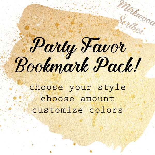 Book Party Favors - Etsy
