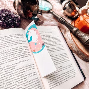 Unicorn Bookmarks, Printable Set of 4 Rainbow Unicorn Bookmarks ...