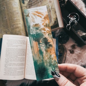 Printable Tropical Island Bookmarks, Beach and Palm Trees Bookmark Set ...