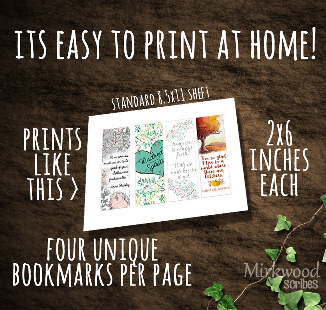 Peter Pan Bookmarks, Neverland Bookmarks, Set of 4 Printable Peter Pan ...