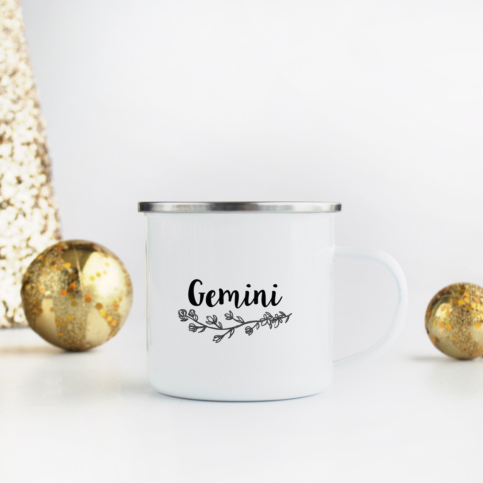 Gemini Mug Zodiac Camp Mug With Gemini Constellation Deer | Etsy