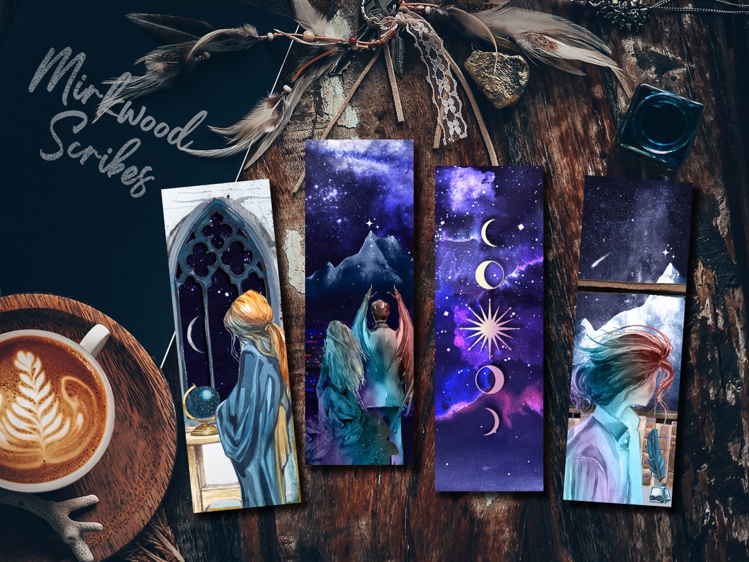 Velaris Printable Bookmarks, ACOTAR Night Court Feyre and Rhysand ...