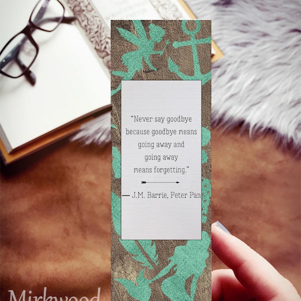 Peter Pan Quote - Etsy