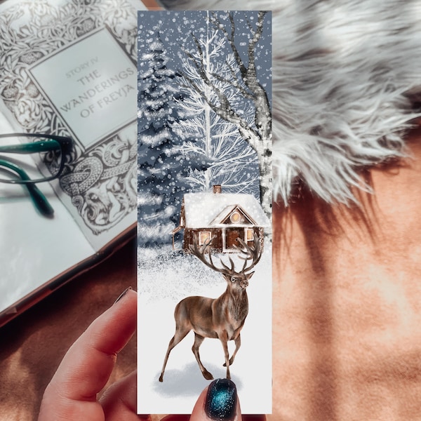 Deer Bookmark - Etsy